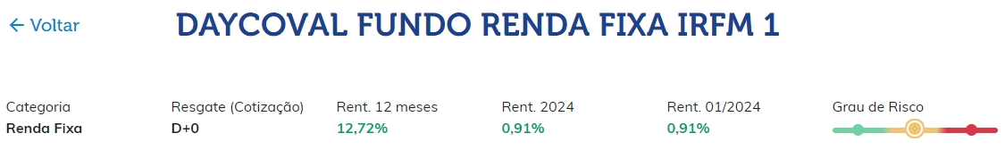 Fundos de Investimento para investir no Daycoval em 2024